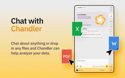 ChandlerAi：您的个人AI助手，GPT-4o、图像生成、PDF阅读一站式满足
