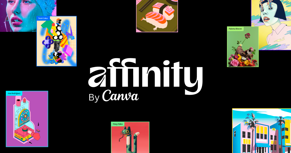 Affinity 专业设计软件｜免费且强大的图像编辑与排版工具