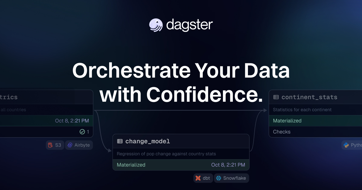 Dagster 数据编排平台：现代团队的统一数据与 AI 工作流引擎