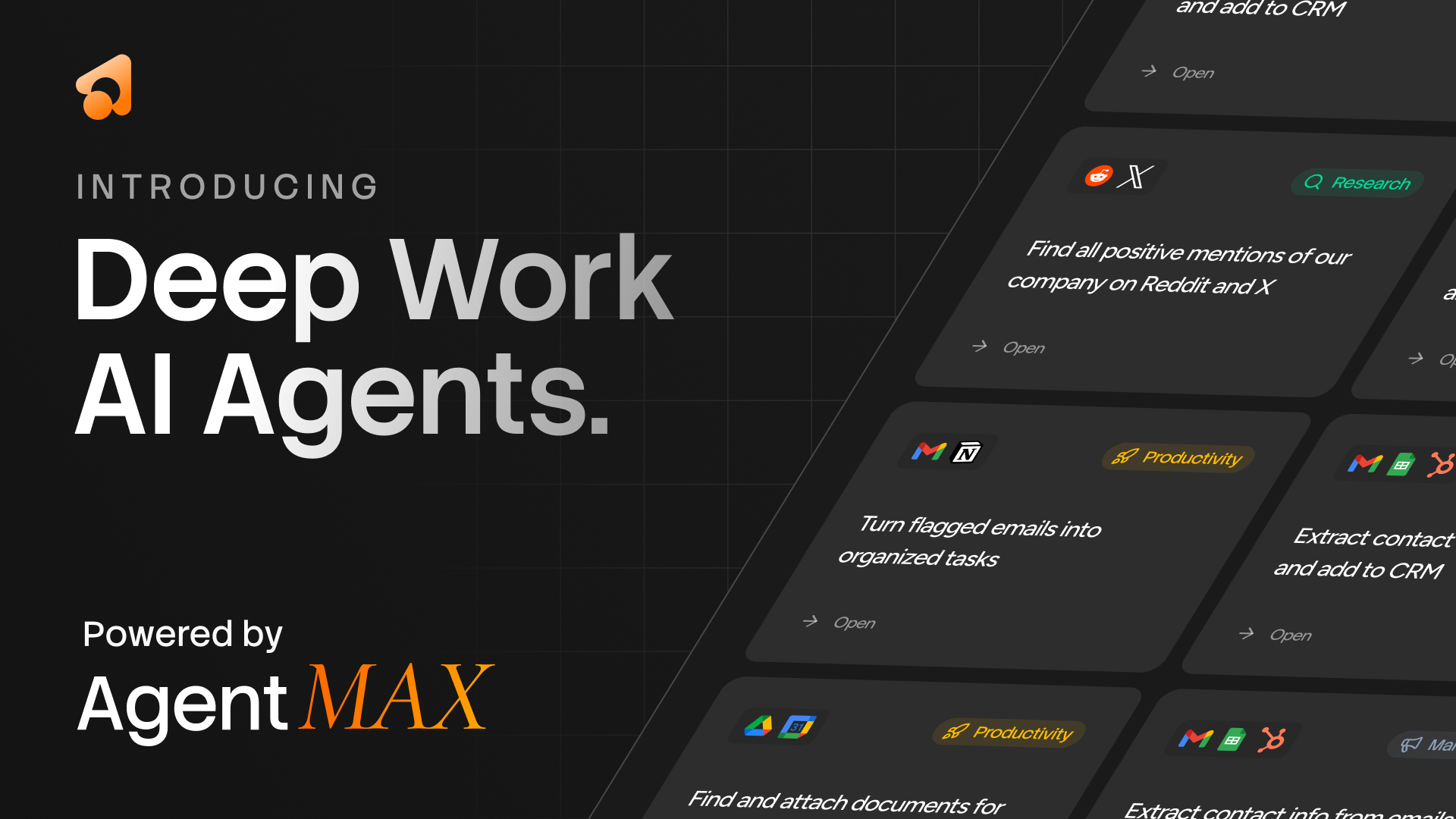 Incredible AI Agents 平台：基于 Agent MAX 的自动化引擎